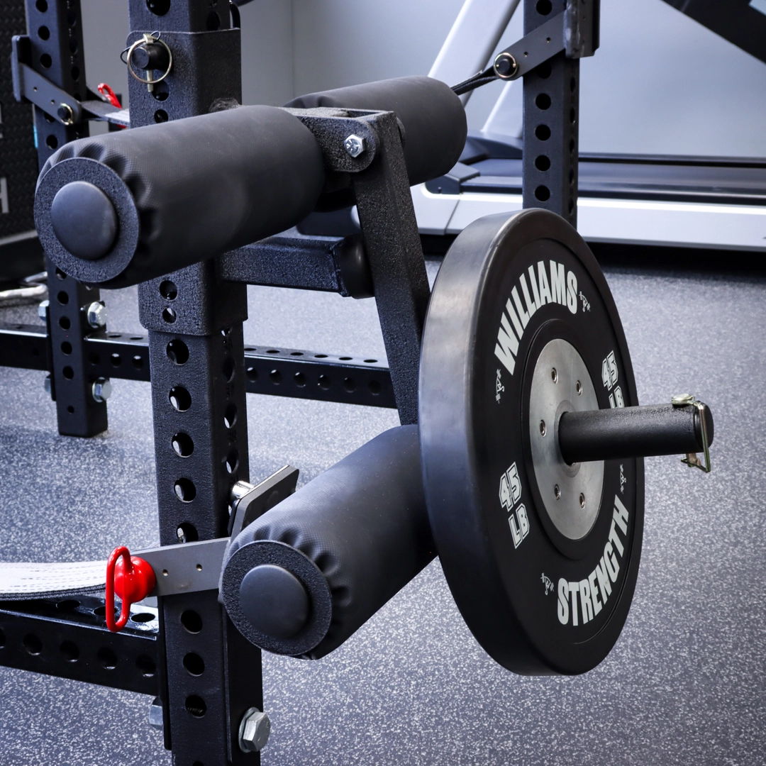 [WS] Rack Attached Standing Leg Curl | Williams Strength